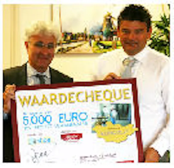 STIOS krijgt 5000 euro van Wouter de Graaf