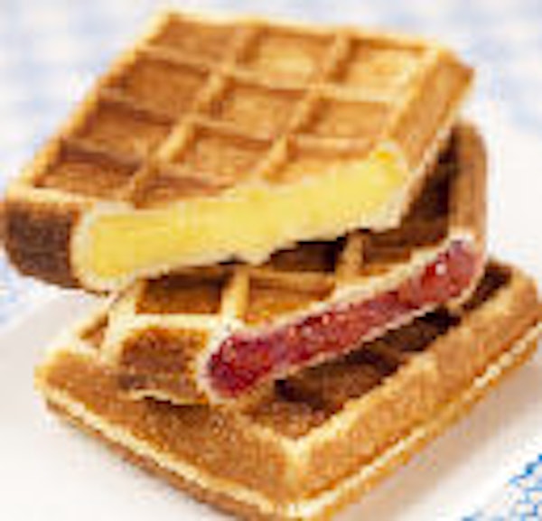 Vandemoortele introduceert mini-wafels