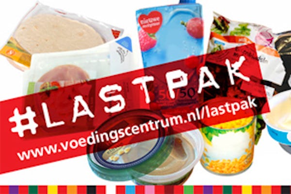 Te grote verpakking veroorzaakt voedselverspilling