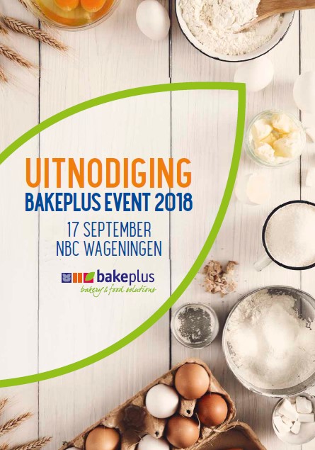 Bakeplus houdt Event 17 september bij NBC