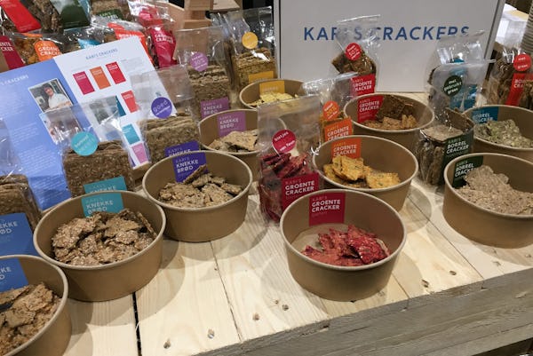 Kari's Crackers toont vooruitgang op Bio-beurs