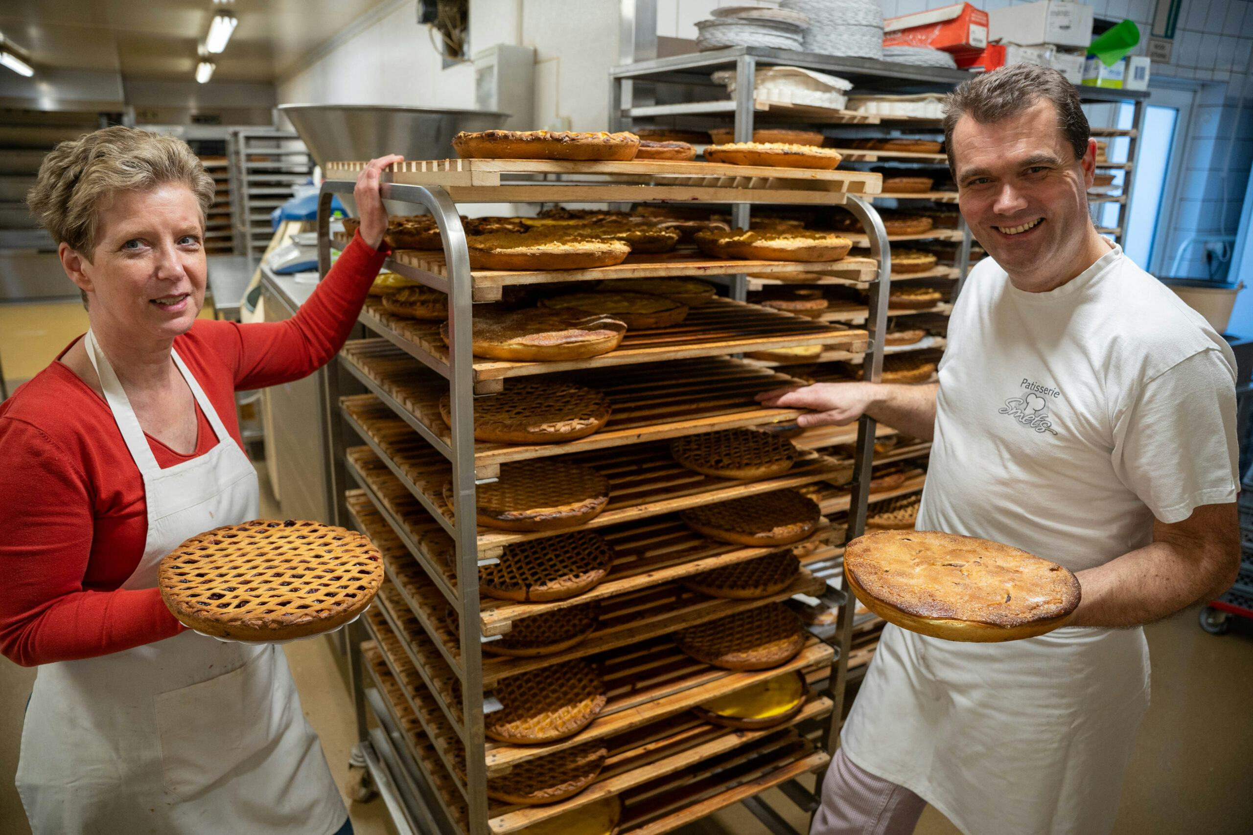 Rijping in mergelgrot geeft Belgisch-Limburgse vlaai wel heel eigen smaak